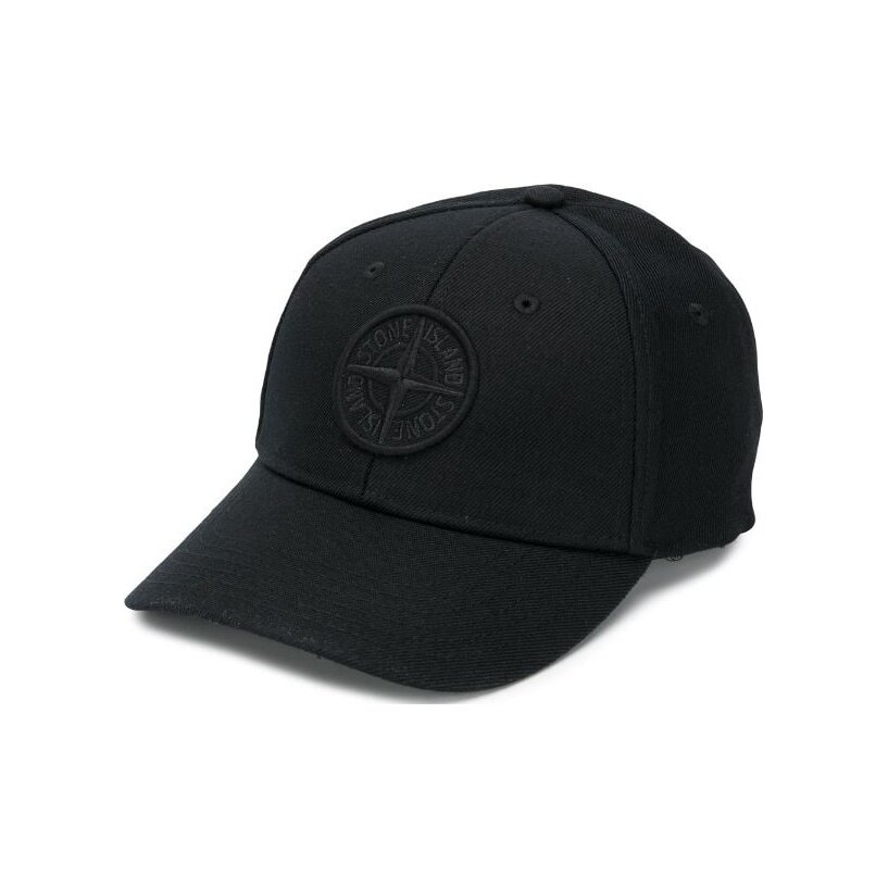 Бейсболка Stone Island для мужчин, размер OneSize, черный — фото 1