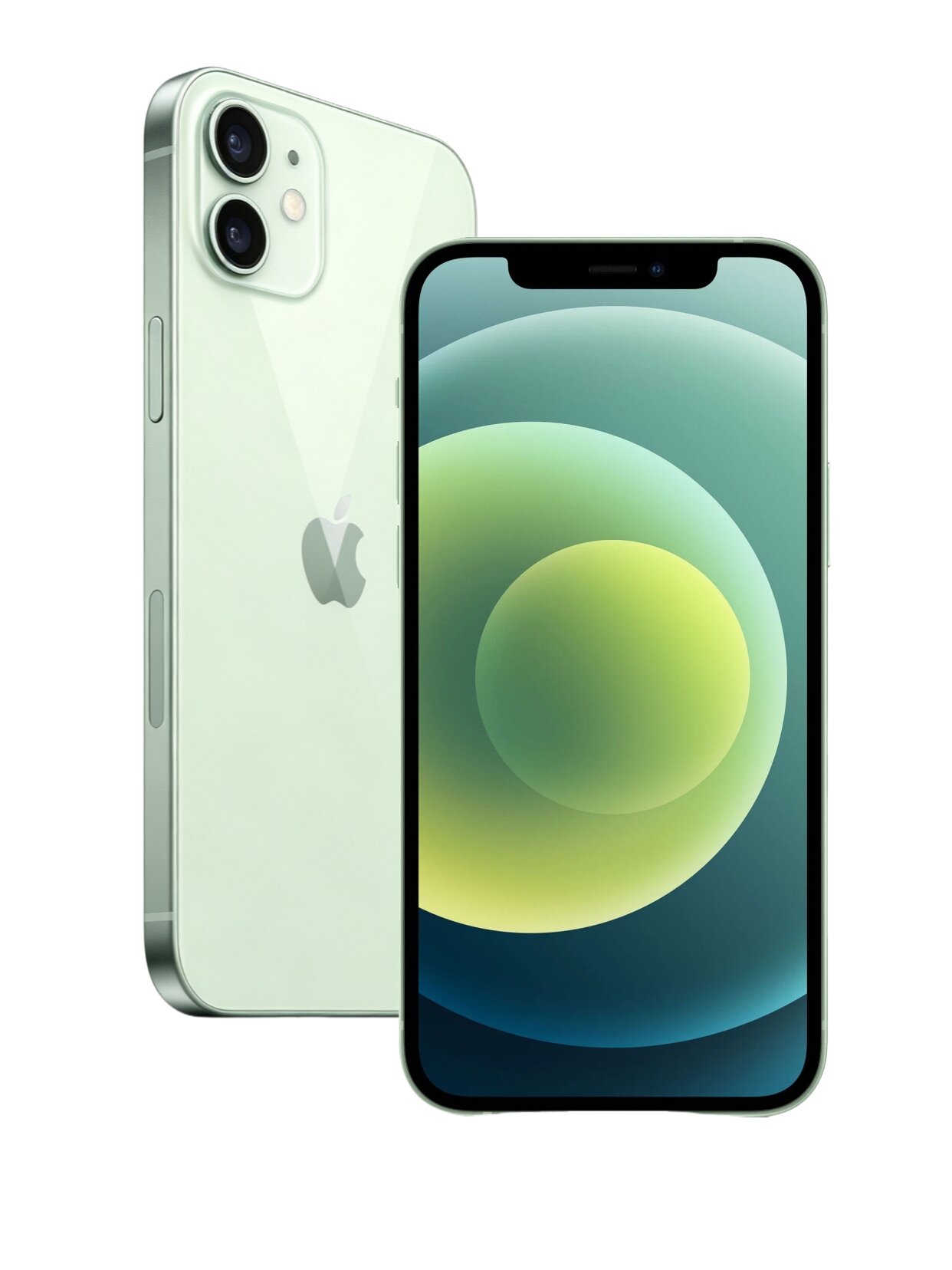 Оригинальный подлинный аппарат Смартфон Apple iPhone 12 256ГБ, зеленый, 2 SIM, Глобальная версия без RuStore.