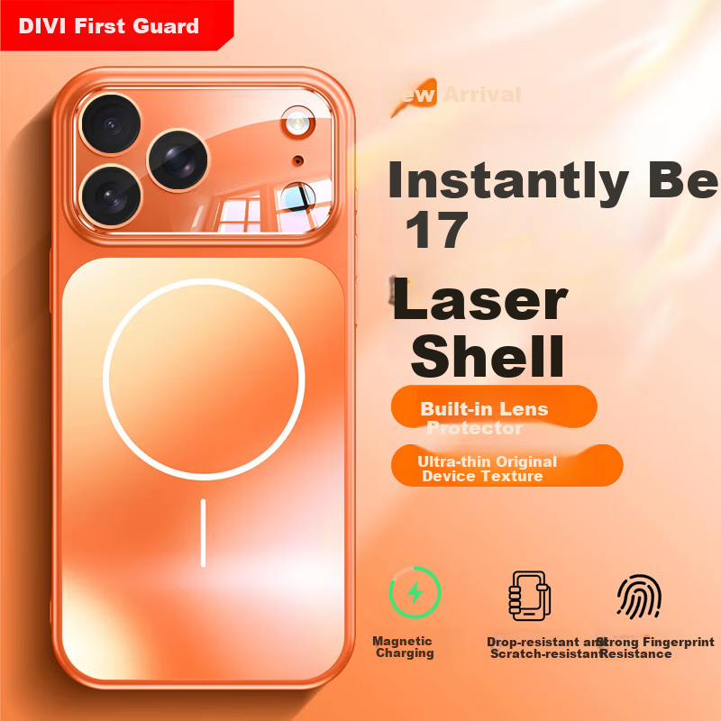 DIVI DIVI Instant Change 17 чехол для iPhone 15 Pro совместимый с MagSafe беспроводная зарядка матовая защита от ударов