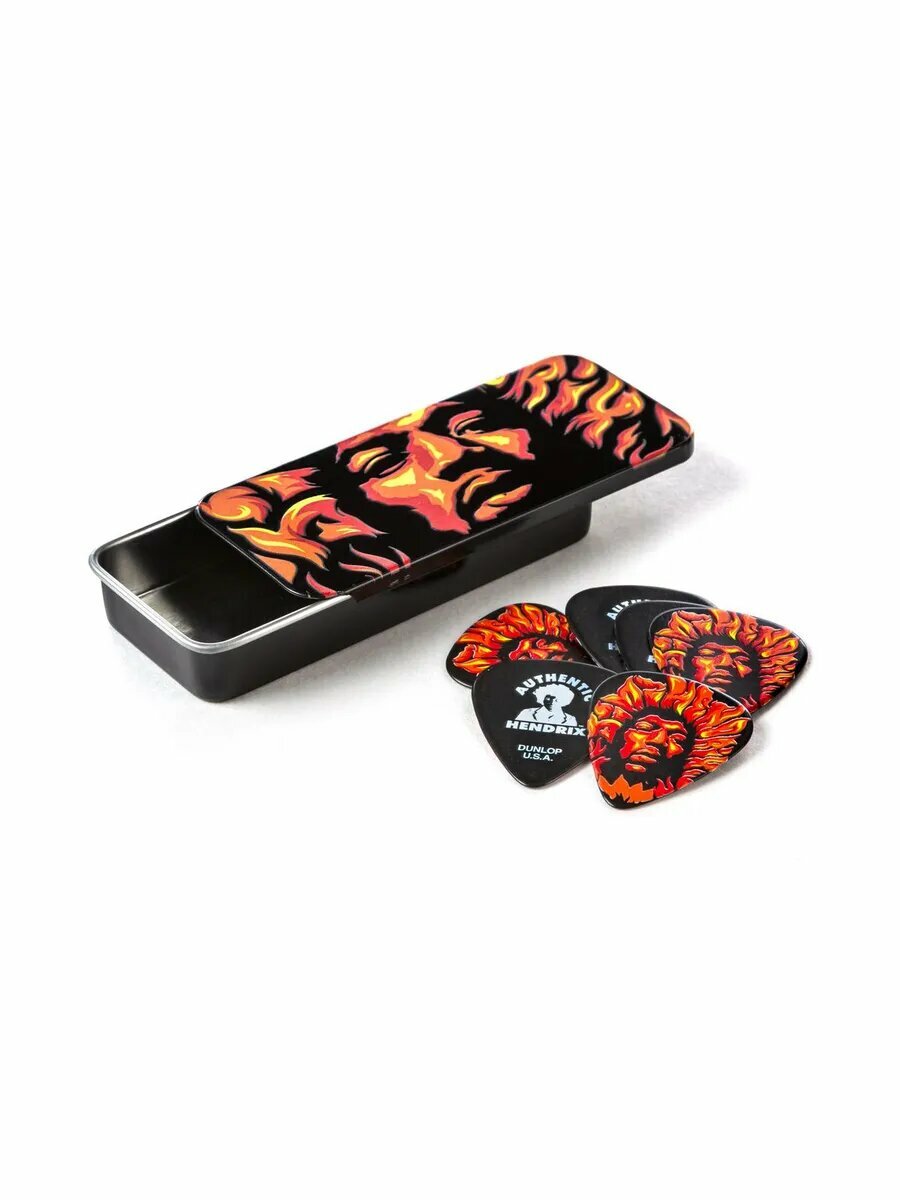 HENDRIX VOODOO FIRE PICK TIN Набор медиаторов