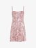 Платье Jenny Packham Sequin-embelished mini dress, размер 12, коралловый/розовый