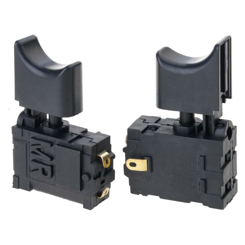 Профессиональный выключатель для электроинструмента 16A, 5E4, 7.2-24V DC