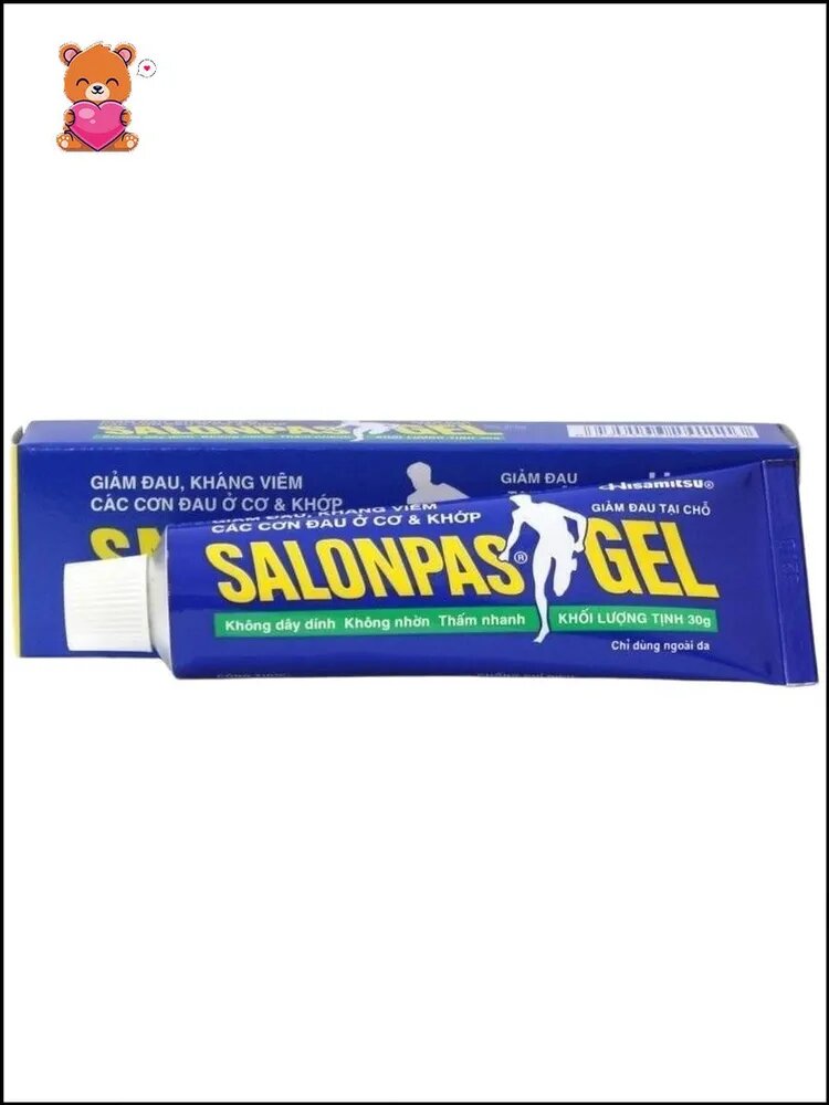 Эксклюзивный гель от суставных болей Salonpas, 30 г, произведенный во Вьетнаме