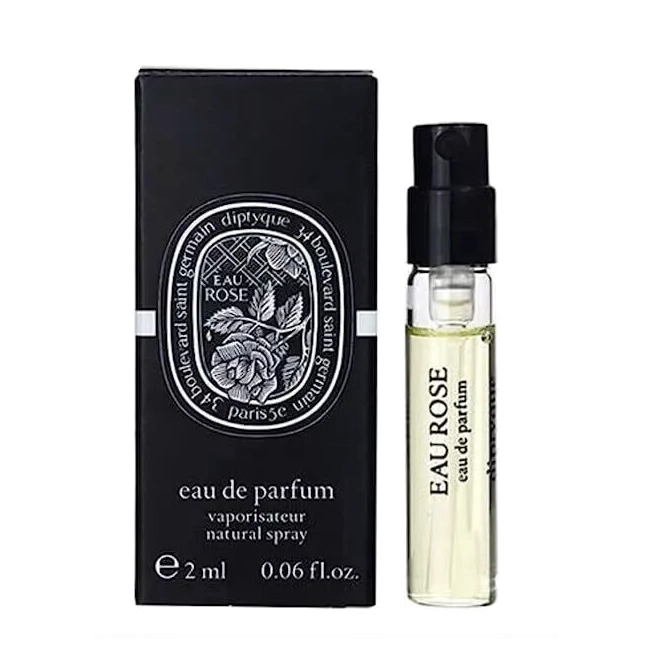 Диптик Роза парфюмерная вода 2 мл миниатюра унисекс - Diptyque Eau Rose De Parfum сэмпл