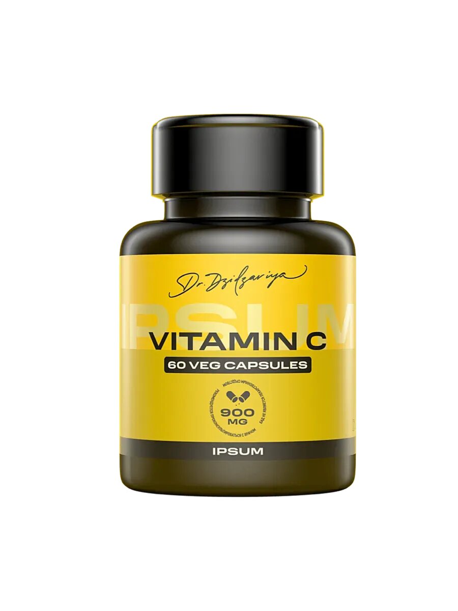 IPSUM Аскорбат натрия (Витамин С) / Sodium ascorbate (Vitamin C) 900 мг растительные капсулы массой 1143 мг 60 шт