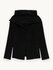 Куртка TOTEME Open collar jacket, размер 36, черный