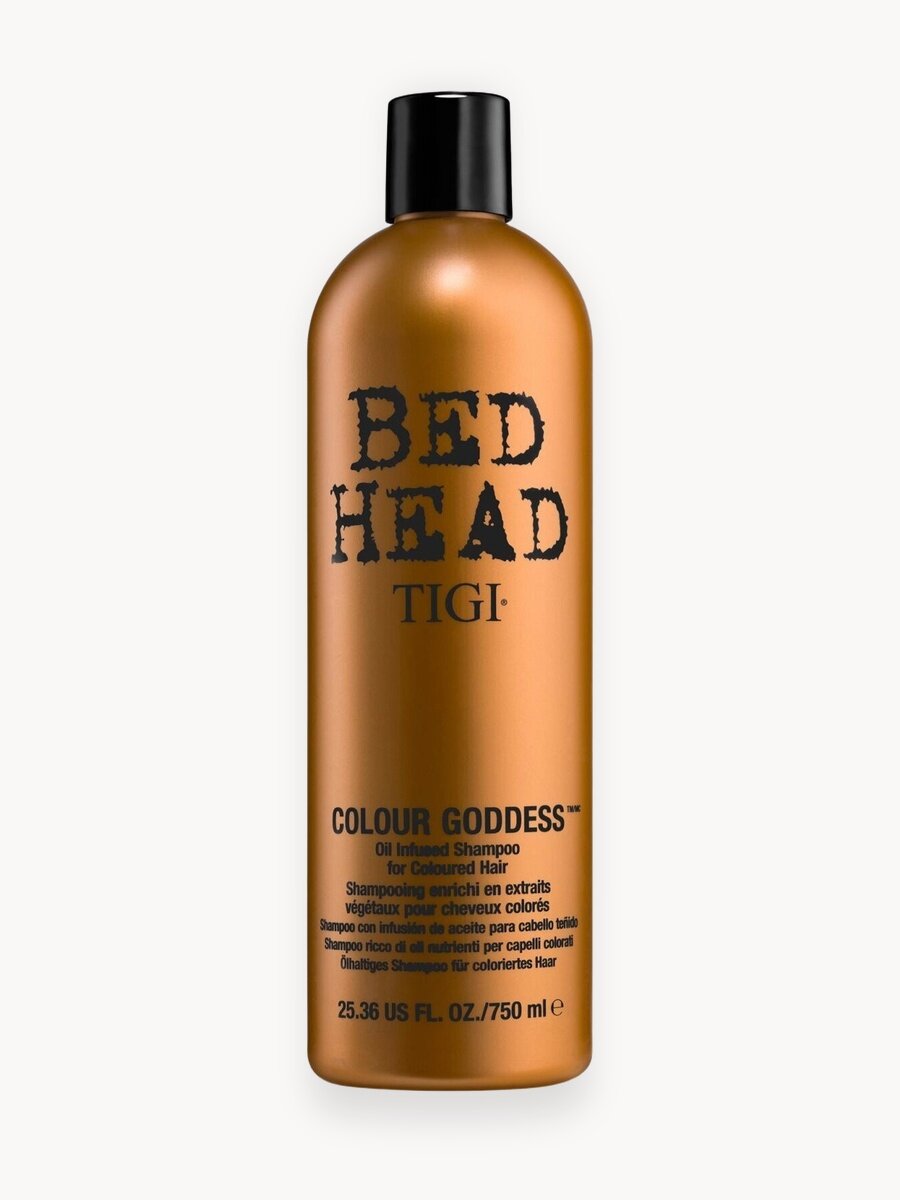 TIGI Bed Head Colour Goddess Oil Infused Shampoo - Шампунь для окрашенных волос 750 мл