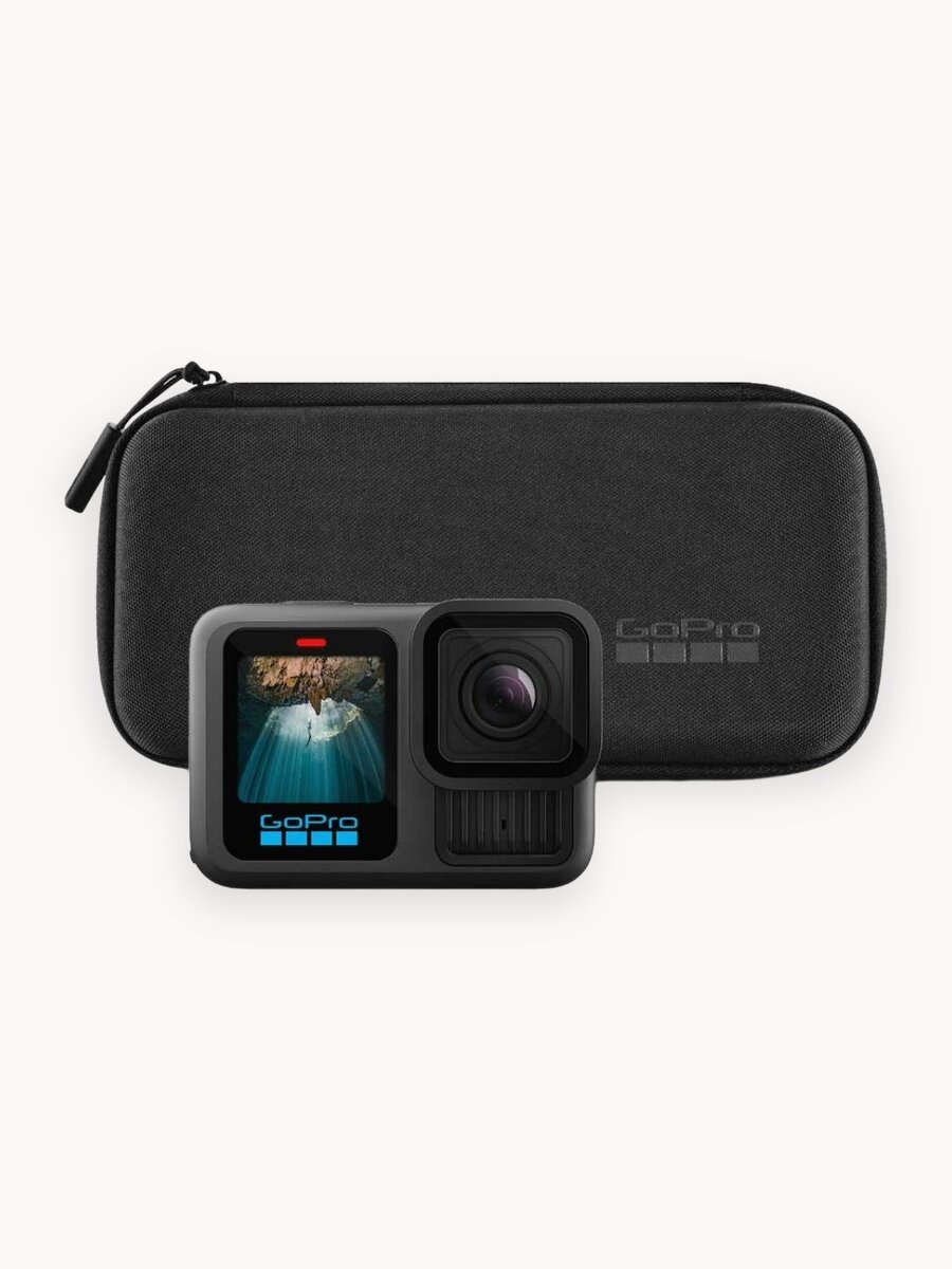 Экшн-камера GoPro HERO 13 Black (CHDSB-131-RW) с картой памяти 64Gb и чехлом