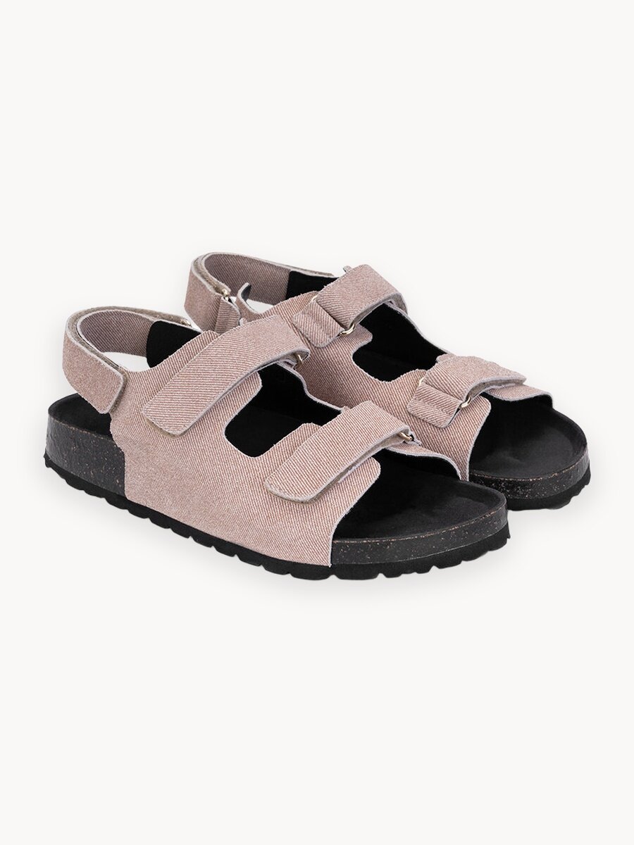 Женские ортопедические сандалии бежевые Ortmann Lenda, арт. 7.10.2