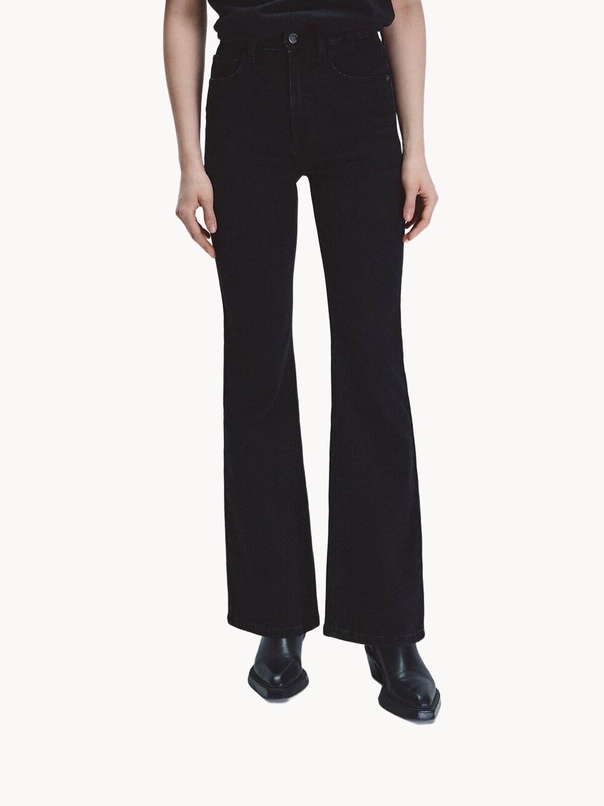 Джинсы клеш 