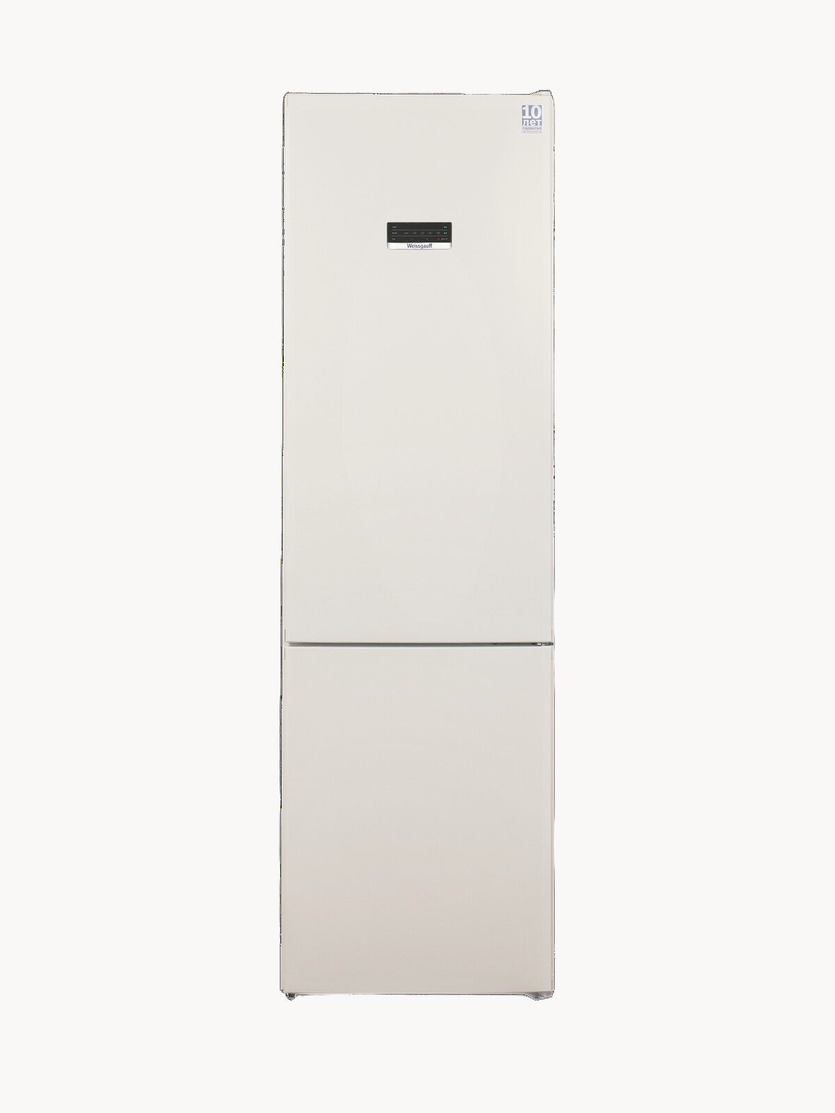 Отдельностоящий холодильник с инвертором Weissgauff WRK 2010 D Inverter NoFrost Beige