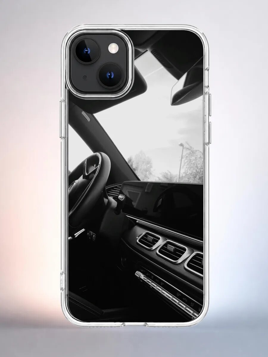 Чехол iPhone 13 панорамная крыша силиконовый