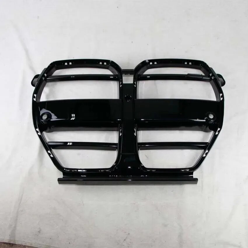 Решетки радиатора (ноздри) V-стиль для BMW G80 G81 M3 G82 G83 M4 2021-2024 с функцией Gloss Black