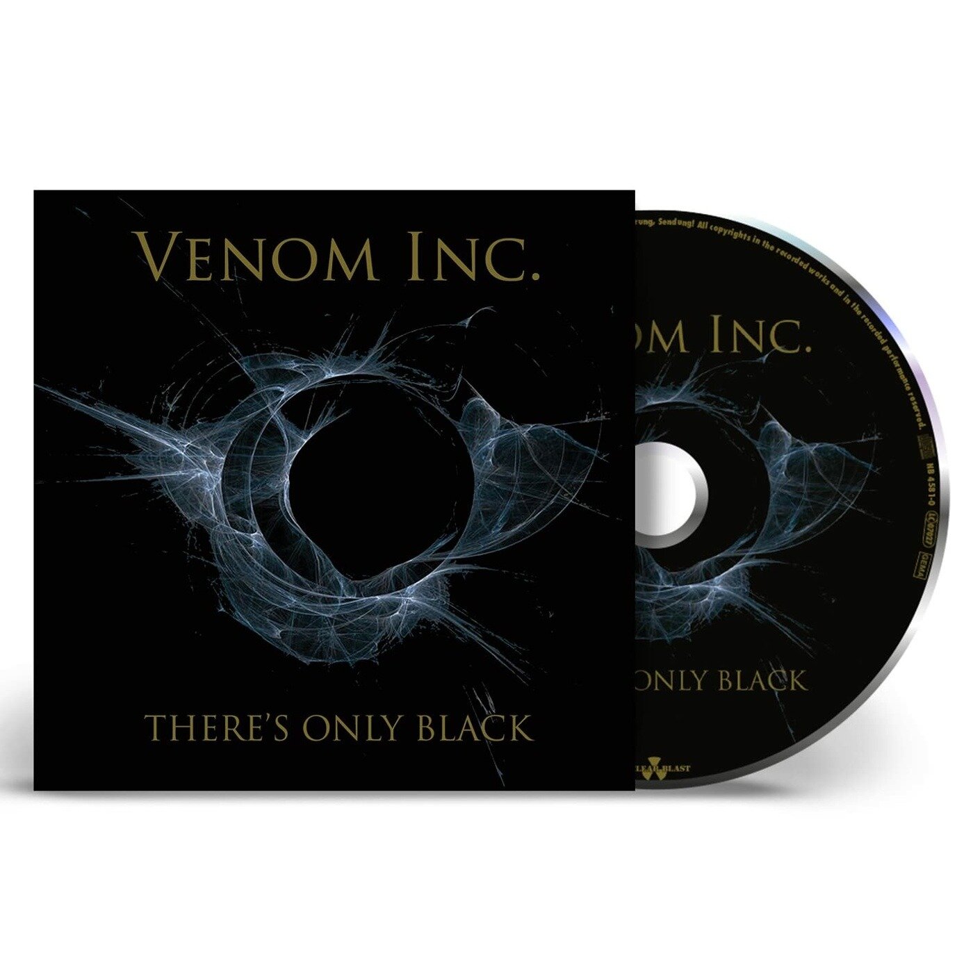 Альбом "There's Only Black" Venom Inc, 20 треков, 6-ти полосный диджипак, 20 страниц