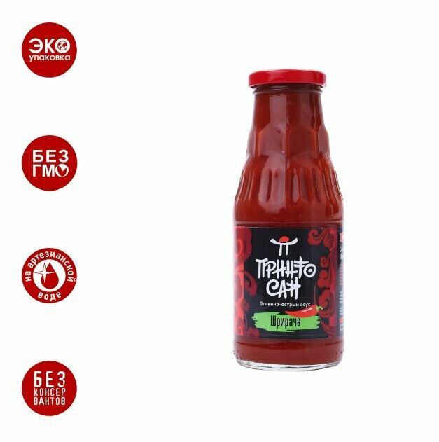 Соус томатный Шрирача Принто Сан 330гр 4шт