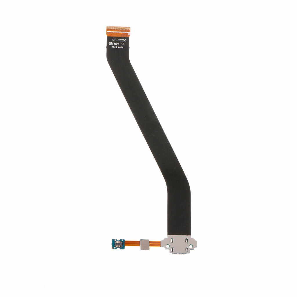 Зарядное Устройство Гибкий Кабель Для Зарядки USB Док-разъем Порт + Микрофонные Кабели для Tab 2 P5100 Tab 3 P5210 P5200