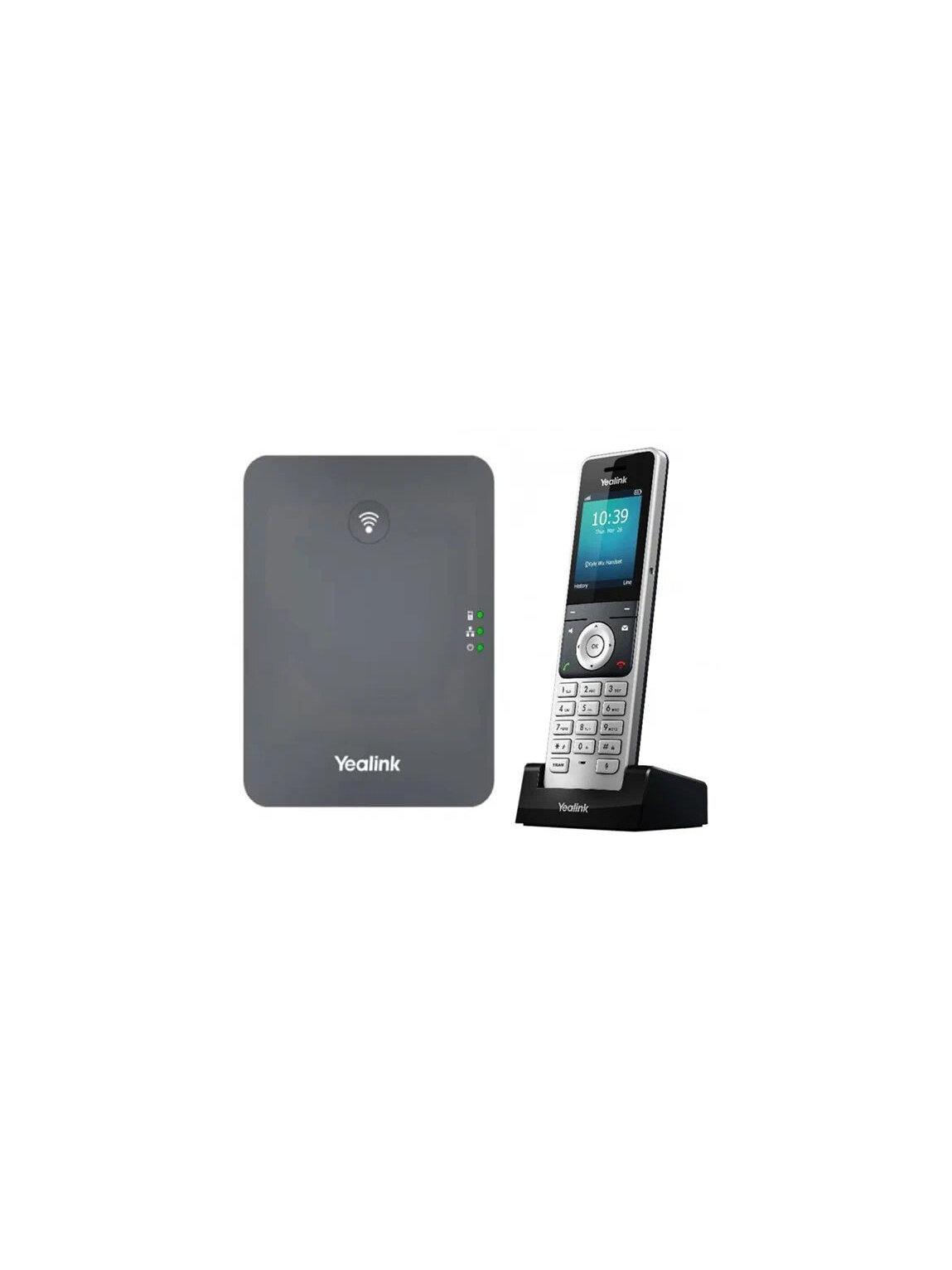 Телефон SIP Yealink W76P черный