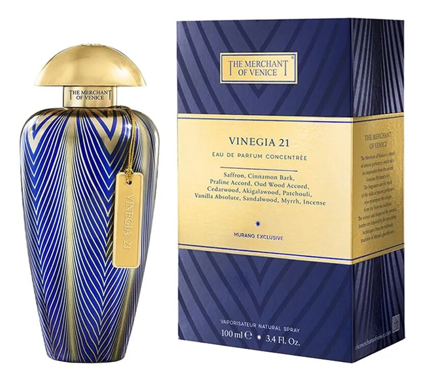 The Merchant of Venice Vinegia 21 100 мл, Парфюмерная вода унисекс