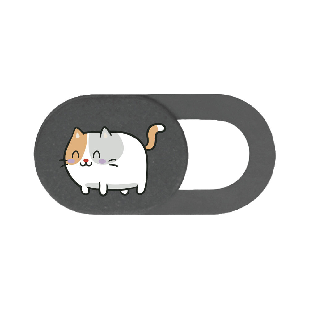 Защитная крышка "Privacy Shield", для камеры, цвет "Милый толстый кот"