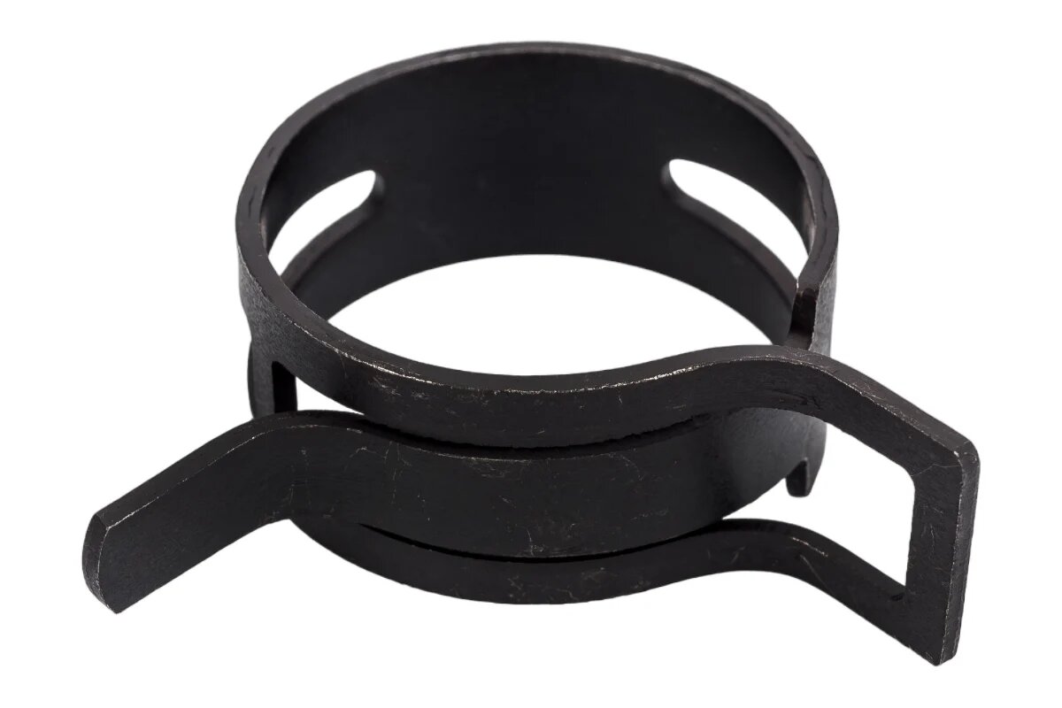 MGF пружинный хомут 30 мм 1-7-1-30 для крепления труб и кабелей в системах.