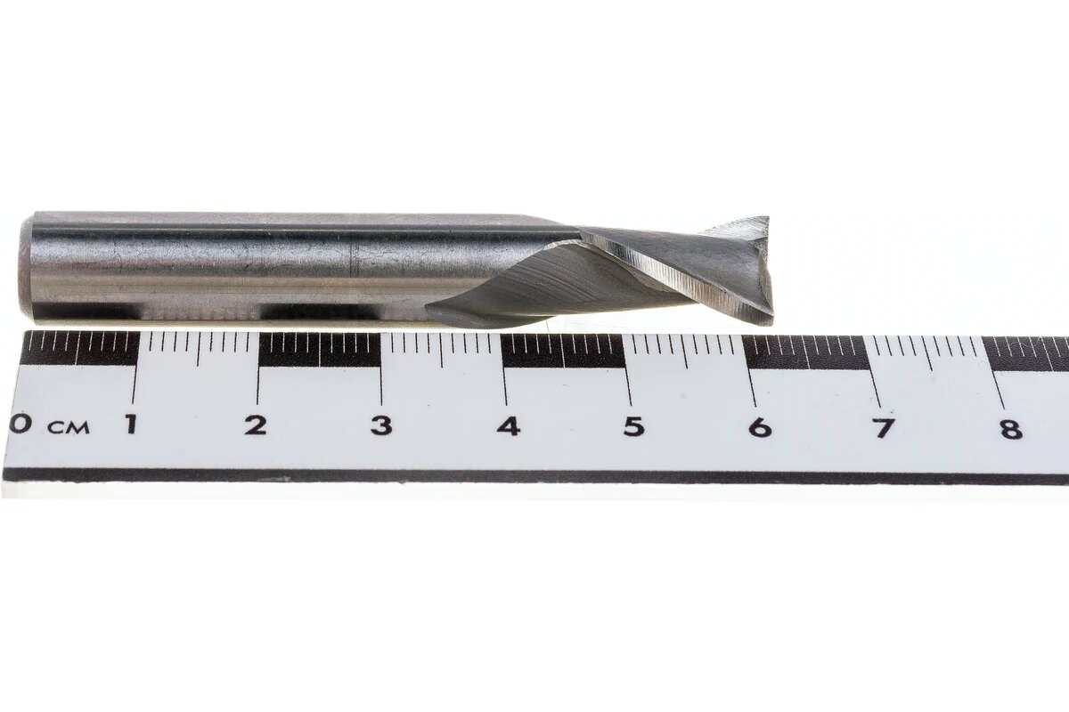 Шпоночная фреза 10x63x13 мм Р6М5, хвостовик 10 мм, для шпоночного паза, Туламаш 150198