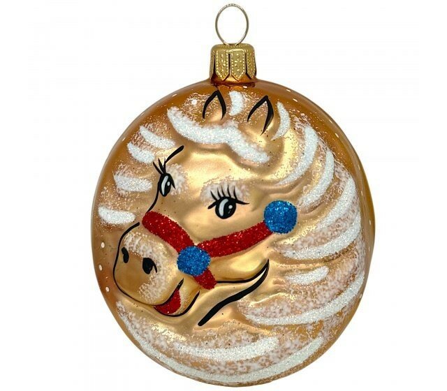 Игрушка на елку Зодиак "Лошадка"