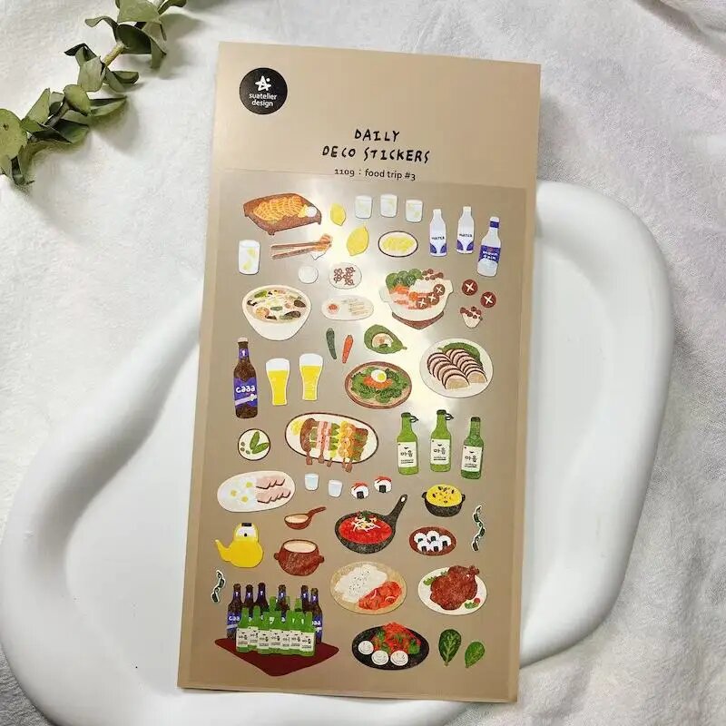 Стикеры Suatelier Food Trip, цвет 1109 food trip3