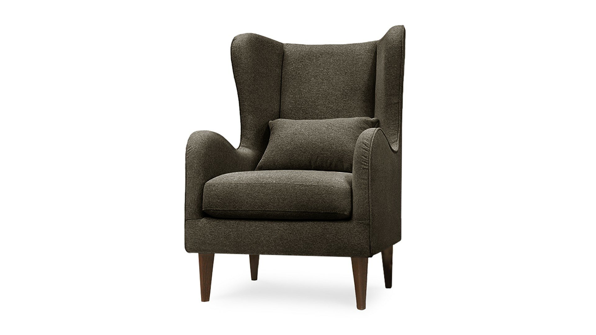 Кресло Манчестер Strong 06 NOW 74x90x91 см, коричневый Рогожка, нераскладной Дом мебели для вас