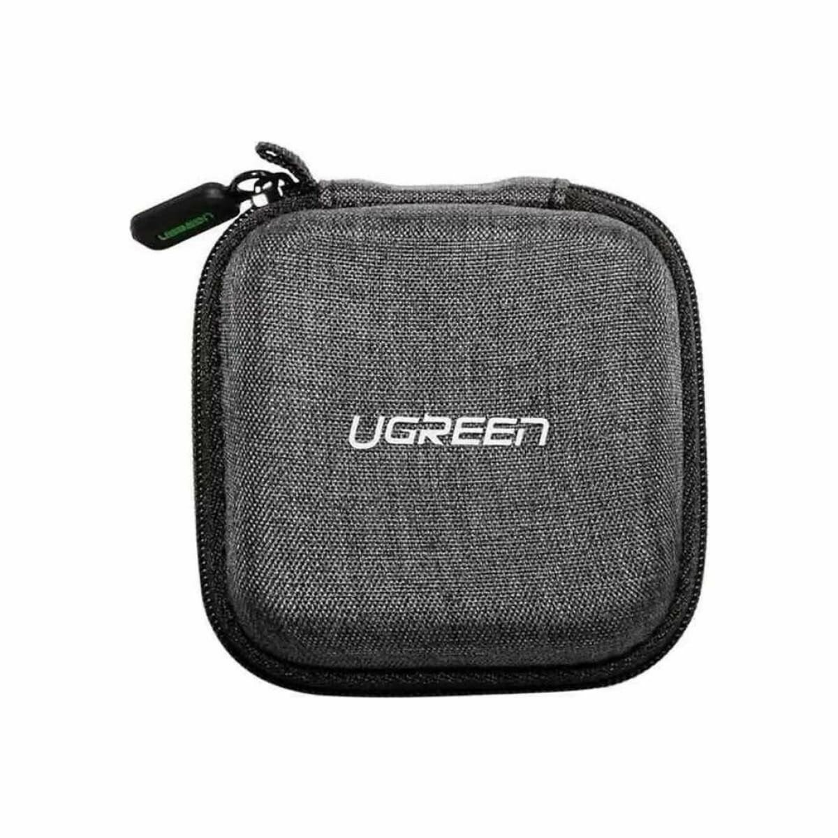 Чехол для наушников UGREEN LP128 (70577) Earphone & Cable & Charger Multi-functional Case. Цвет: серый