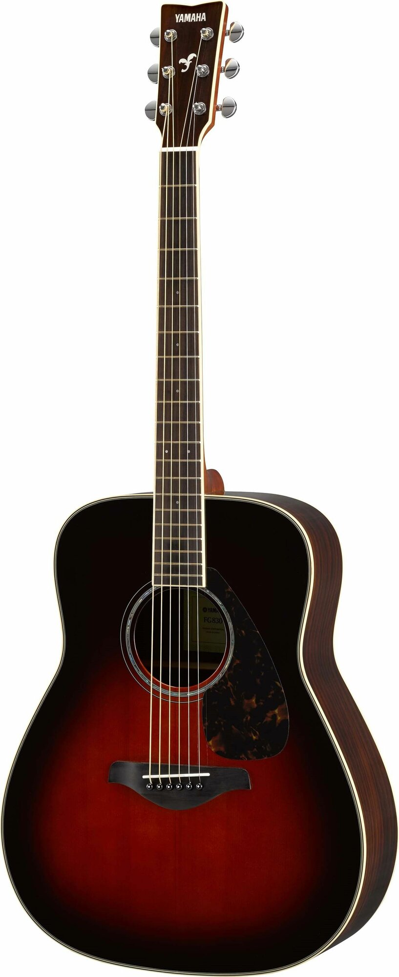 Акустическая гитара YAMAHA FG830 TOBACCO BROWN SUNBURST