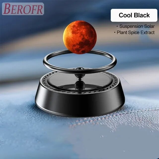 Автомобильный освежитель воздуха на солнечной энергии, Galaxy Planet, Земля, Марс, ароматерапия, диффузный орнамент, интерьерные духи, украшение