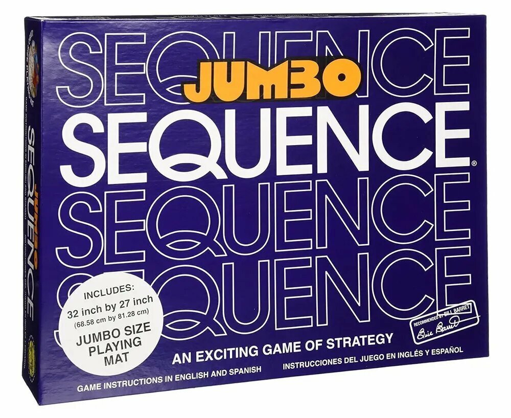Sequence Jumbo Edition семейная настольная игра