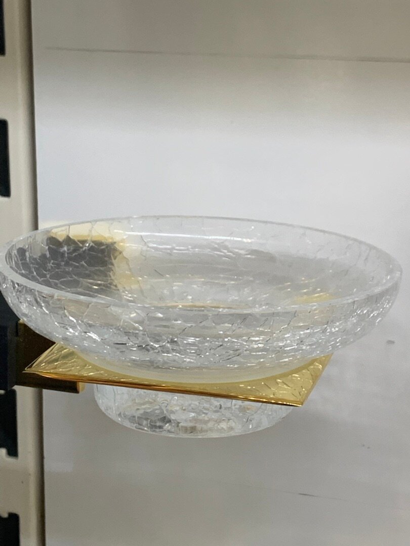 Мыльница WINDISCH BLACK COLLECTION 852173NO черный/золото 55х145x125