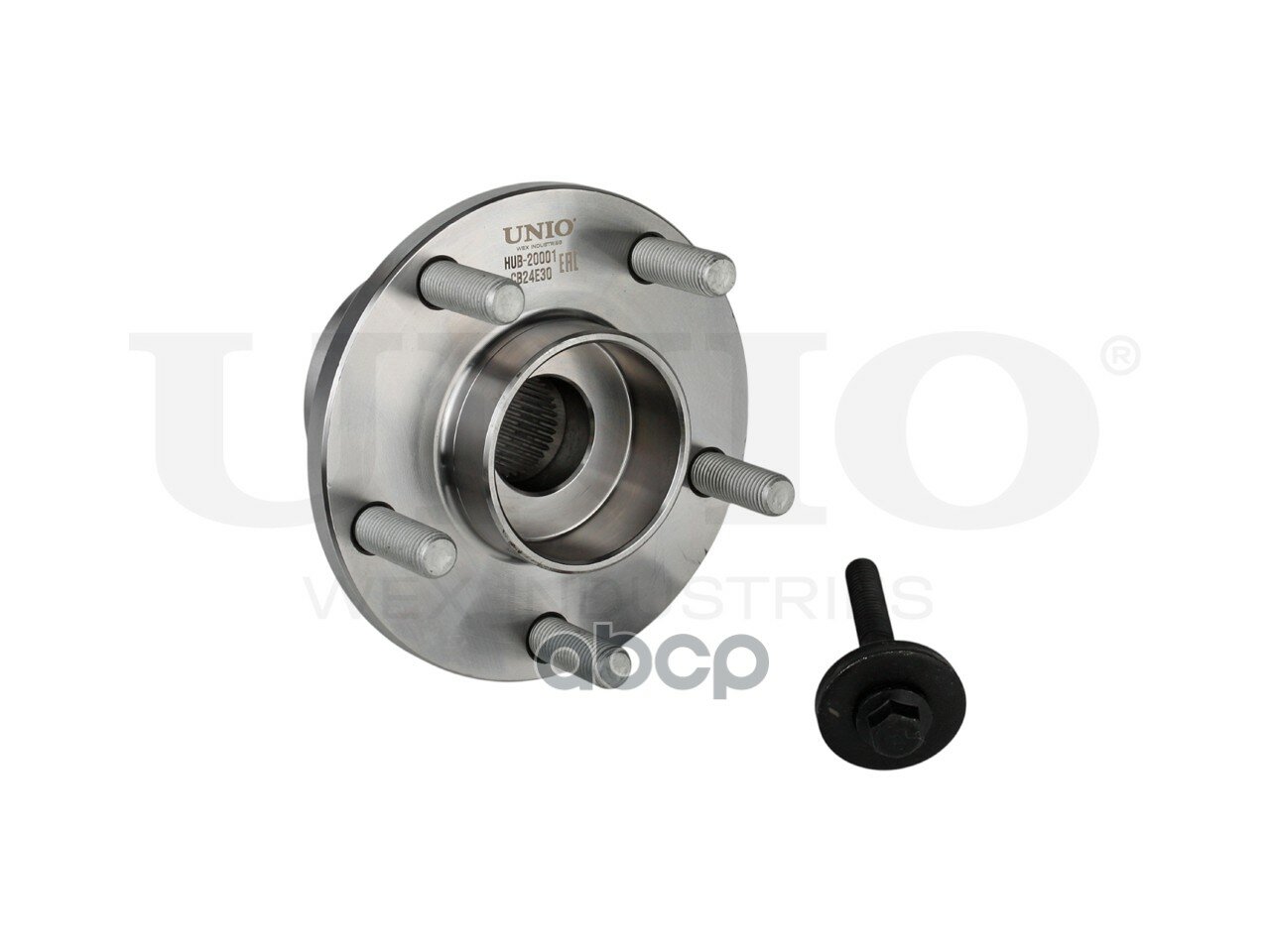 Ступица передняя (с ABS) Ford Focus II 04-, C-Max 07-, Focus C-Max 03- UNIO арт. HUB-20001