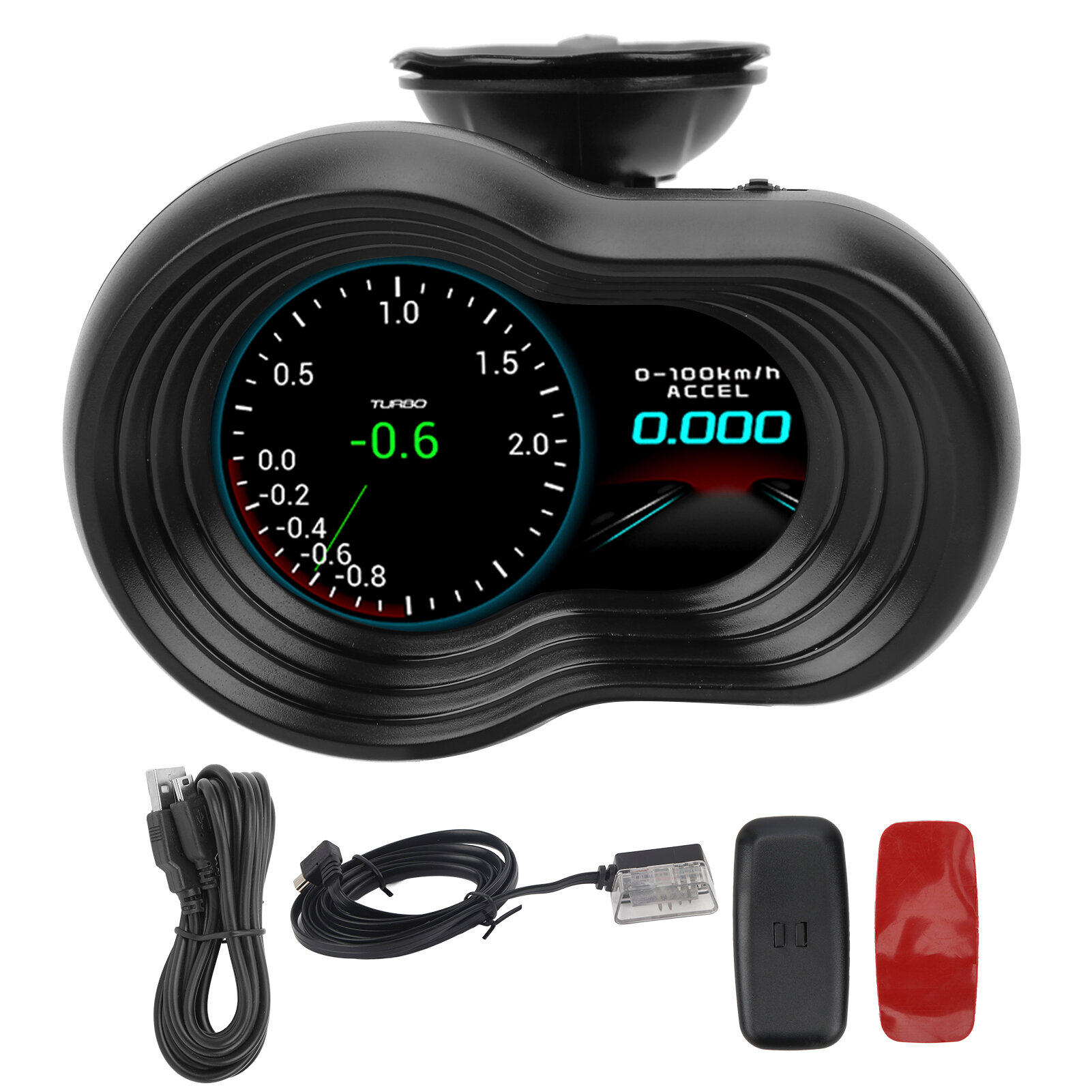 Универсальный проектор HUD OBD2+GPS мультифункциональный