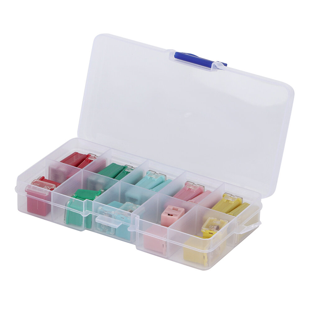 Набор из 20 прямоугольных предохранителей для автомобилей, стандартный комплект 20A 30A 40A 50A 60A для Японии и США