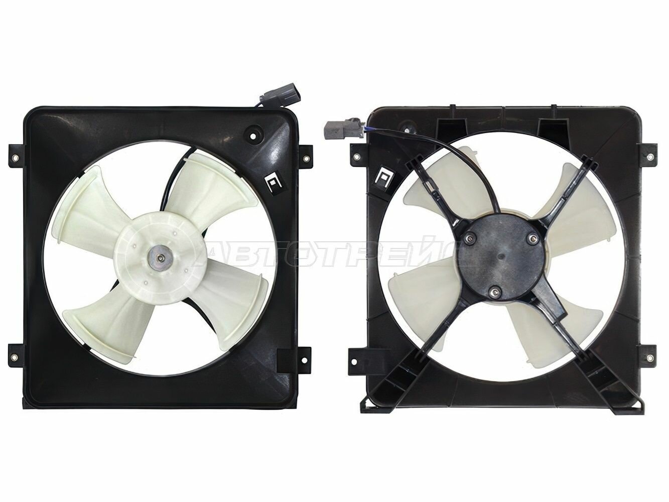 Диффузор радиатора кондиционера в сборе для Хонда Цивик, Интегра, Партнер арт STHD072030 SAT