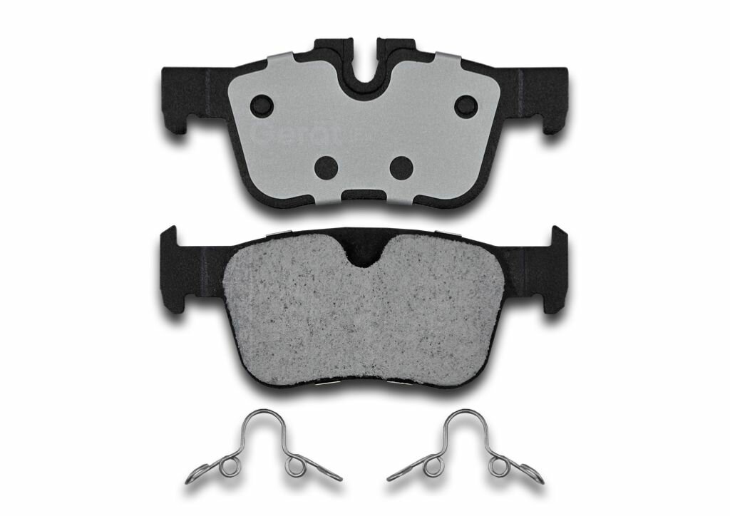 Тормозные колодки Gerat BPR160PG (задние) Low-metallic