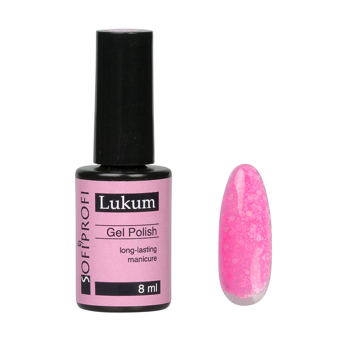 Гель-лак для ногтей Lukum Тон 484 Sofiprofi Lukum, 8 мл