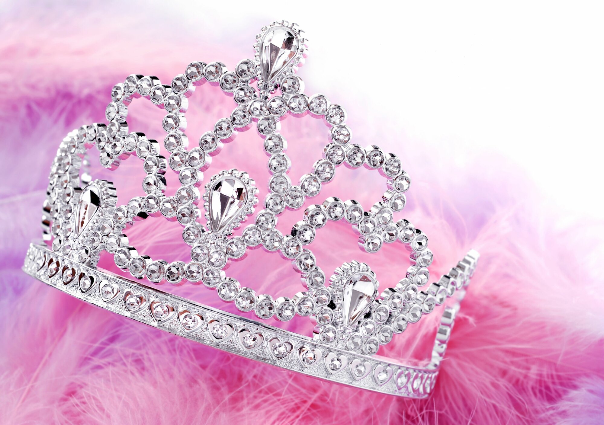 Подушка Фабрика Мирлачёва "Корона", 47 см х 67 см, фотопечать, розовая