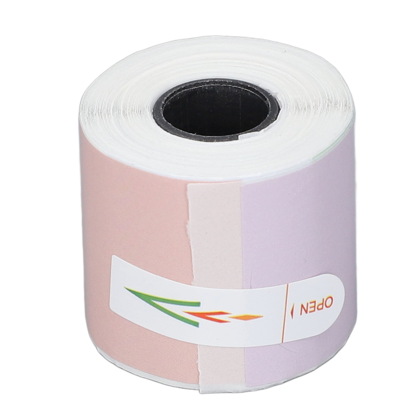 Круглая термонаклейка 30x30 мм, портативная, самоклеящаяся, для малого бизнеса, однотонная.