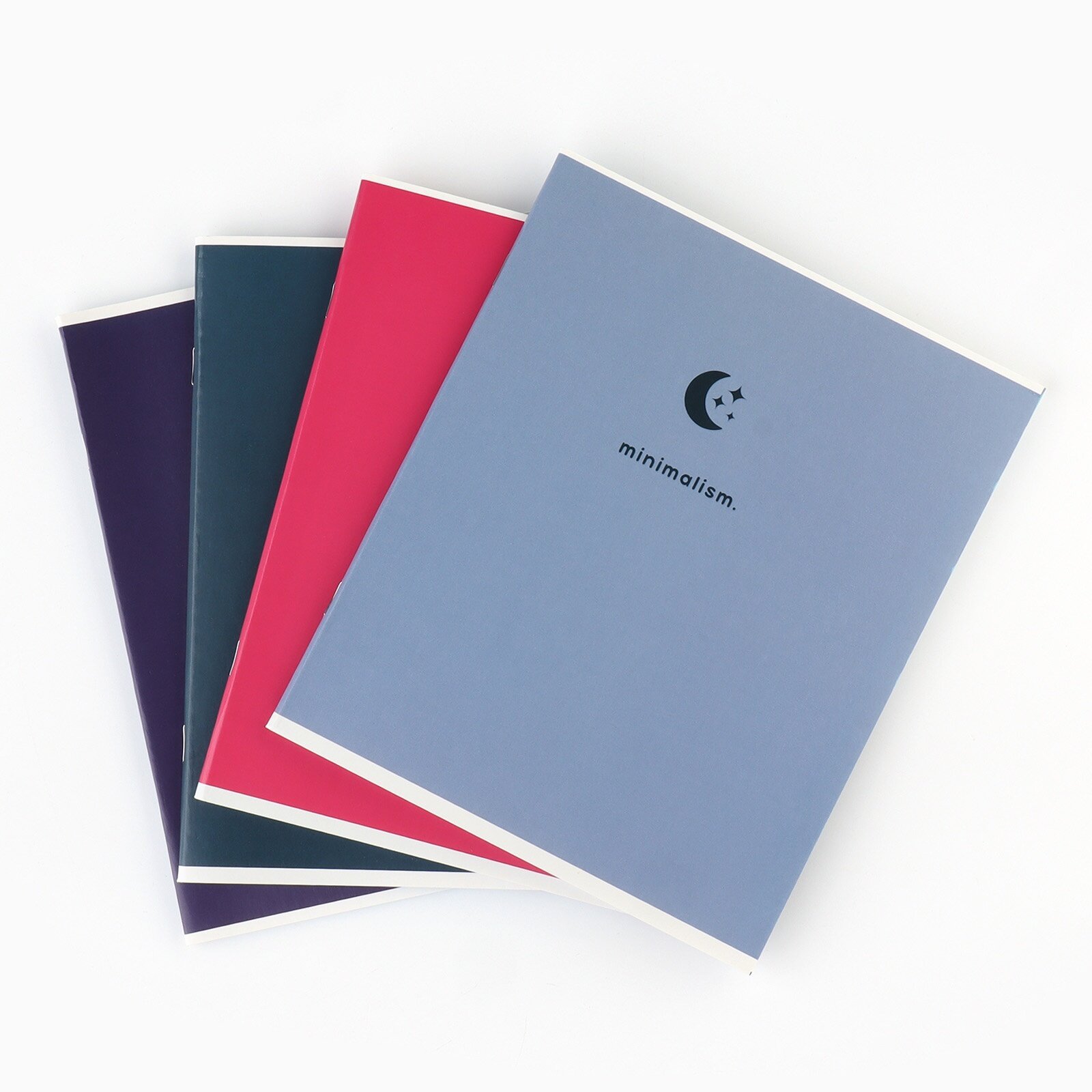 Тетрадь в клетку, 36 л, А5, на скрепке, 1 шт, Minimalism, цвет микс