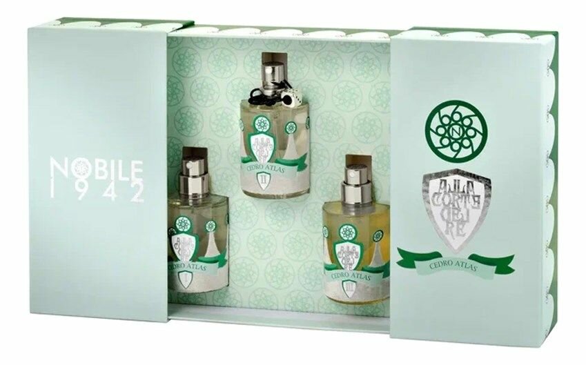 Nobile 1942 set Cedro Atlas Парфюмерная вода, детский набор для мальчиков 3 шт. по 30 мл