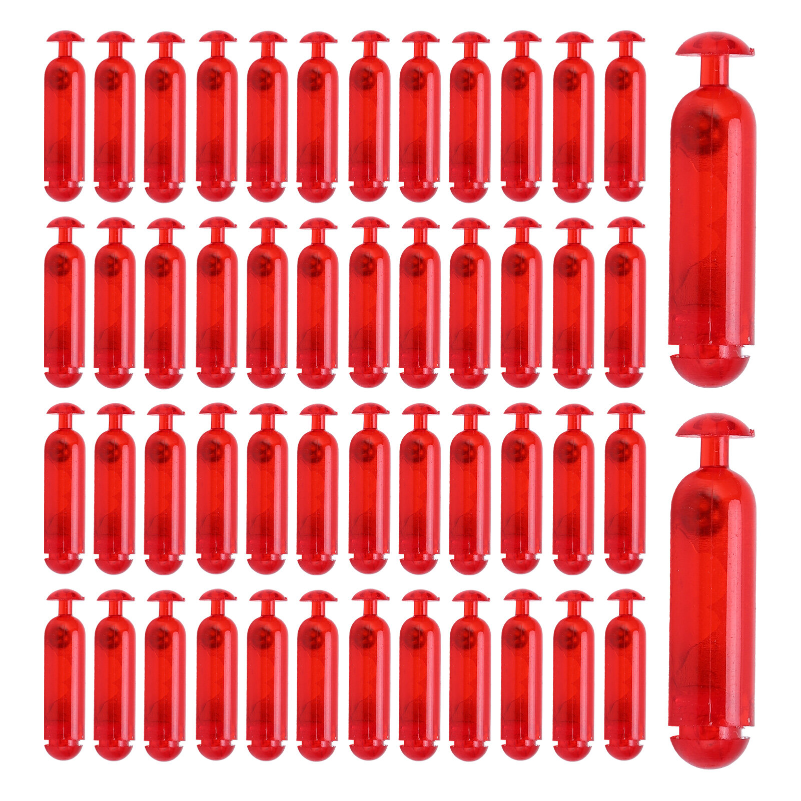 50 шт. 21 мм пластиковые гремучи