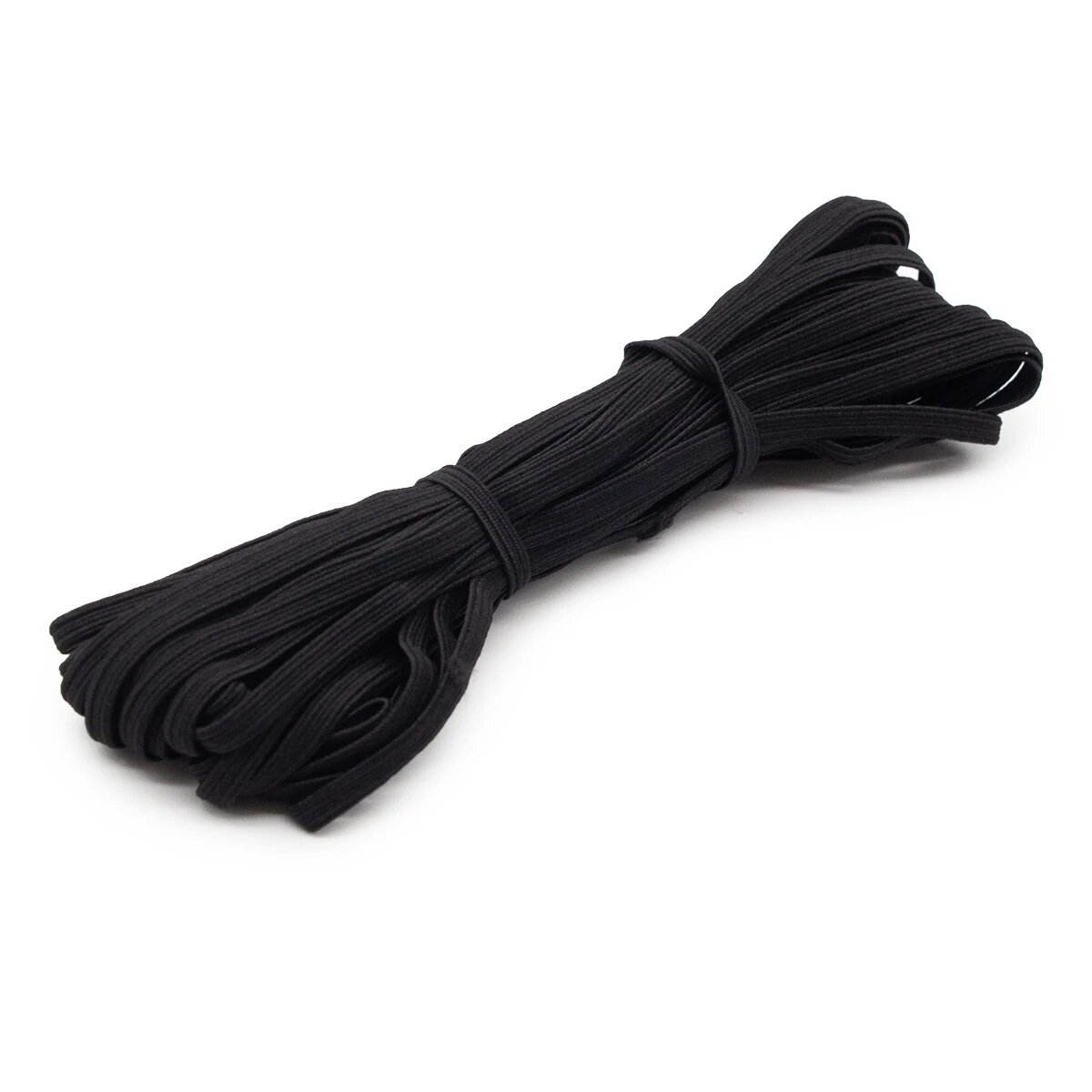 Резинка продёжка 5мм чёрный 10м С842/1
