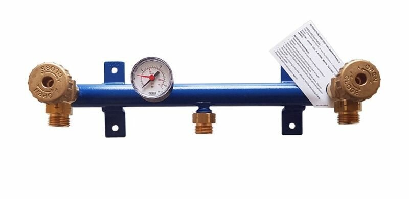 Газовая рампа жесткая для соединения 2-х газовых баллонов 551 Cavagna Group