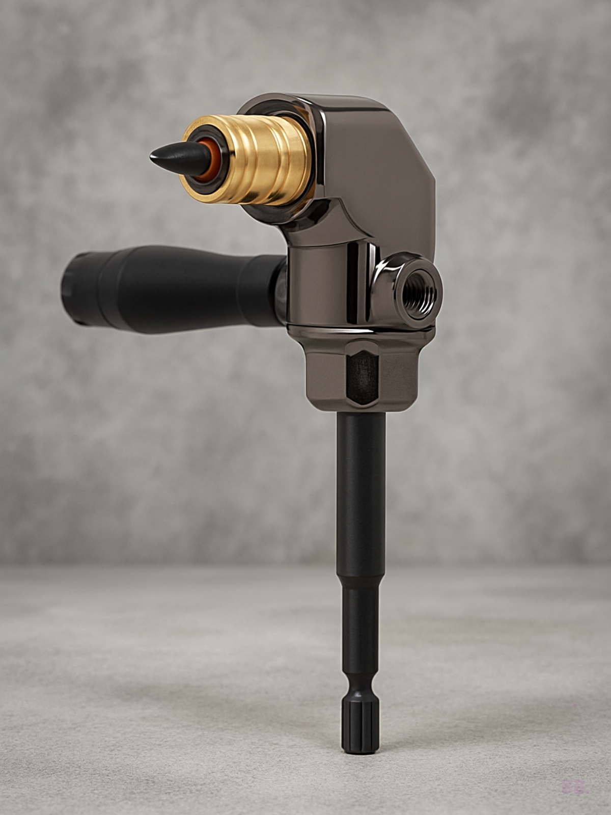 Насадка угловая для шуруповерта, с битой PH2, 90°, металлический корпус