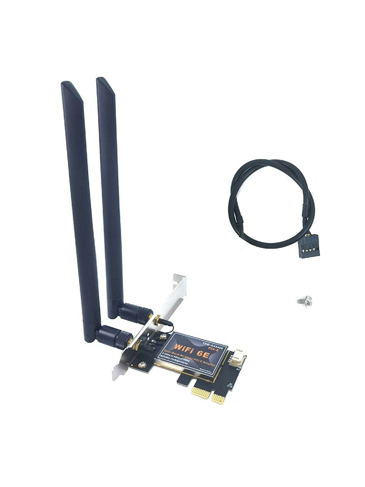 PCIE Wifi 6E Networking Card TXG-AX5400 NFA765 2.4/5/6Ghz 2882Mbps BT5.2 Wireless Card For Win11 Win10