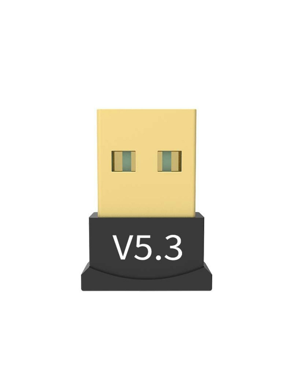 Wireless USB Bluetooth-compatible 5.3 Adapter Transmitter Music Receiver Adapter for Computer Laptops Earphone Sender