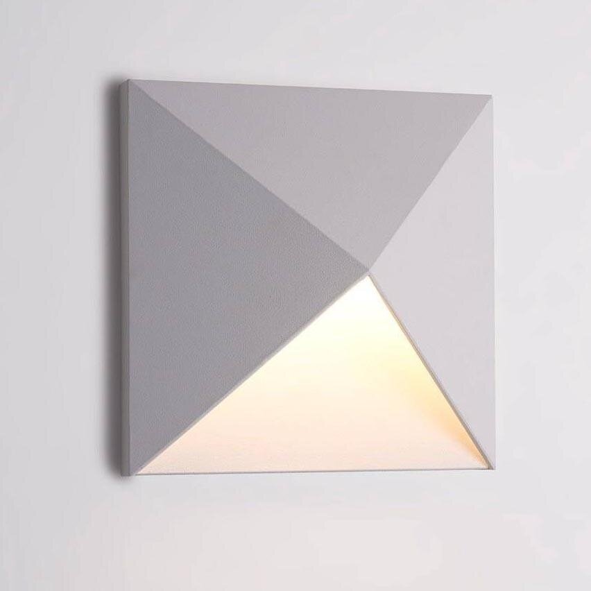 Уличный настенный светодиодный светильник DesignLed JY Konvert-SQ LWA0039A-WH-WW 002792 /002792